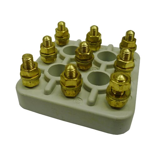 Klemmbrett, Motorklemmbrett 9-polig. 56 x 56 x 26mm