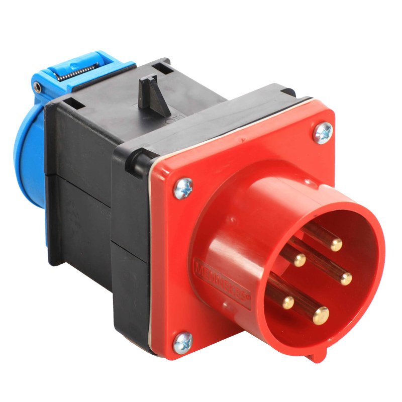 CEE - Adapter 400V 3~ auf 230 V 1~